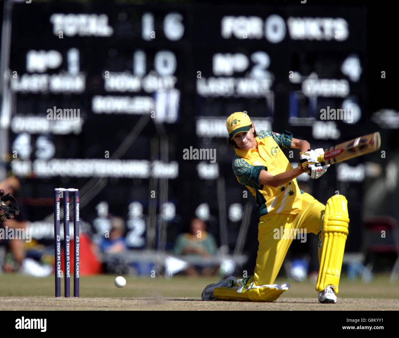 Australia's Lisa Keightley in action against England Stock Photo - Alamy