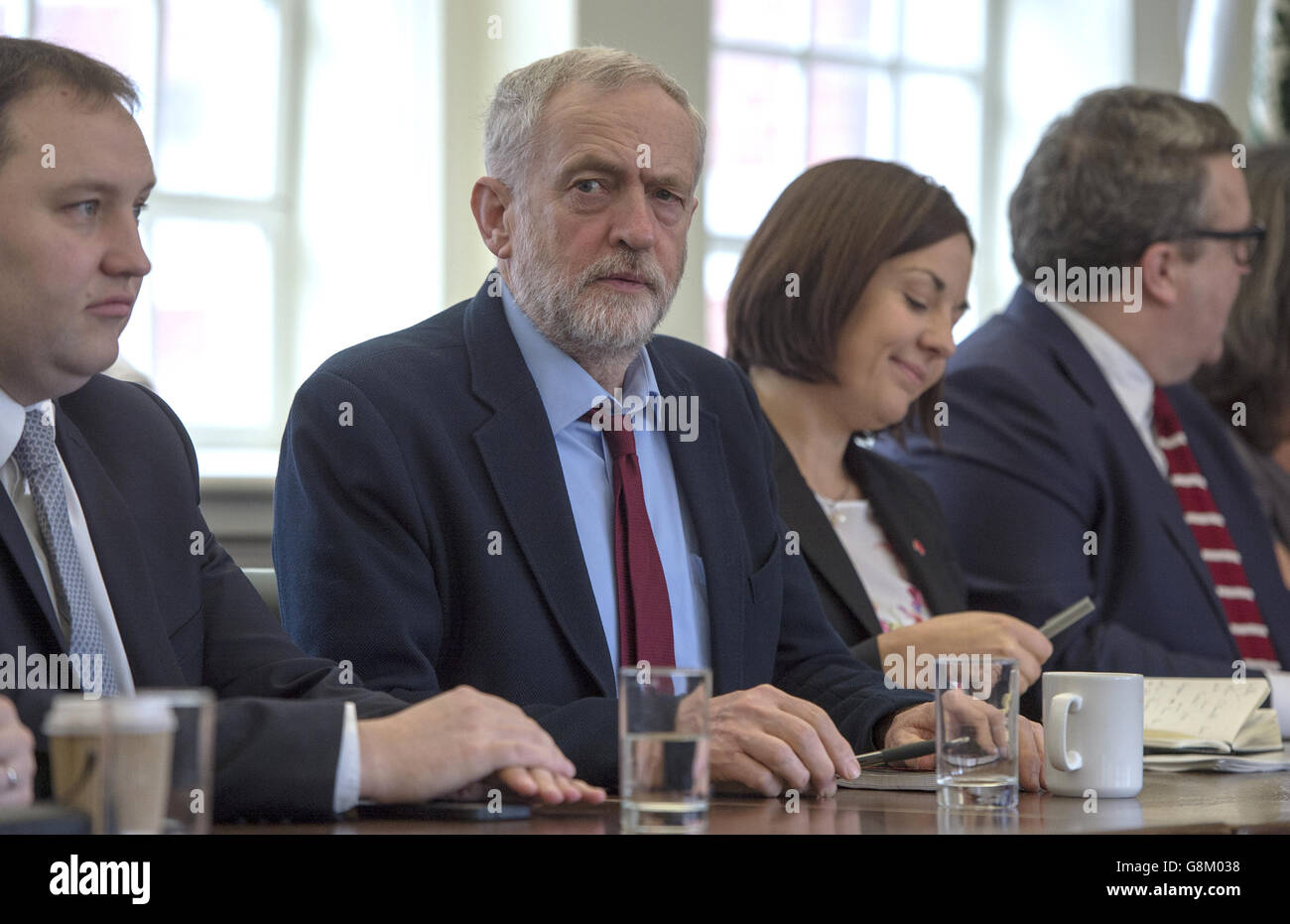 Shadow cabinet meeting Stock Photo - Alamy