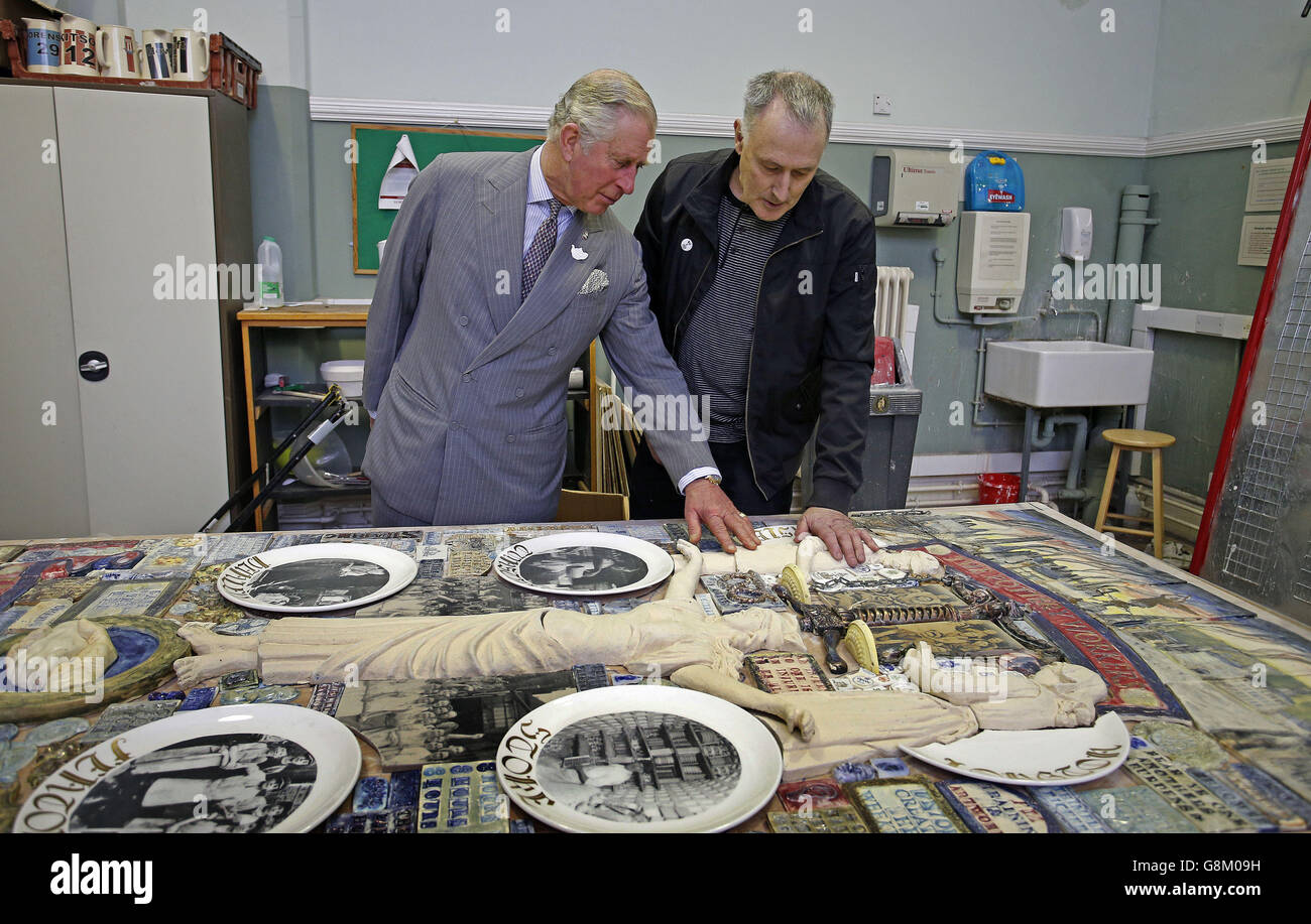 The Prince of Wales (left), Patron and Founder of the Prince's ...