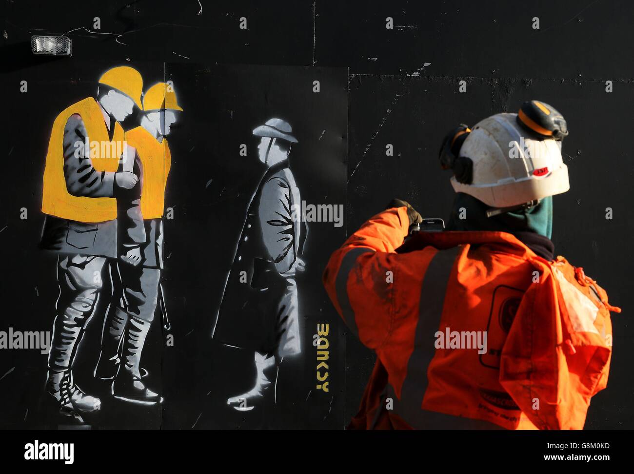 Artwork claimed to be by Banksy dismissed Stock Photo - Alamy