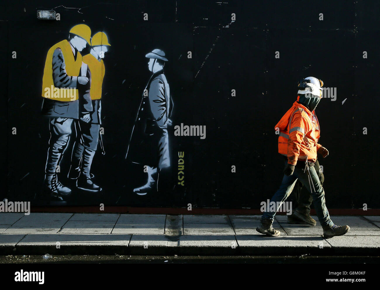 Artwork claimed to be by Banksy dismissed Stock Photo - Alamy