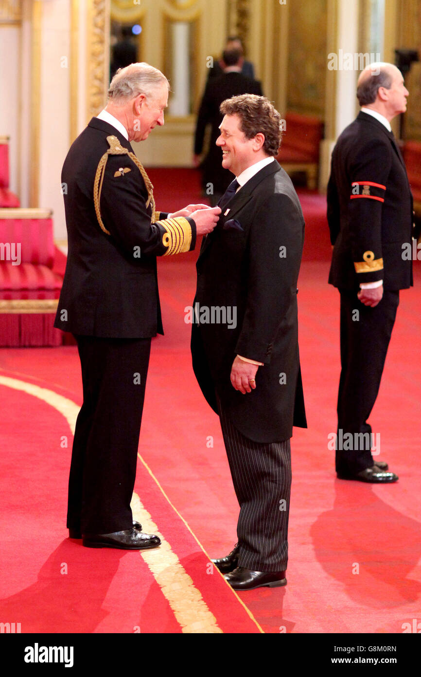 Michael Ball is made an Officer of the Order of the British Empire (OBE ...