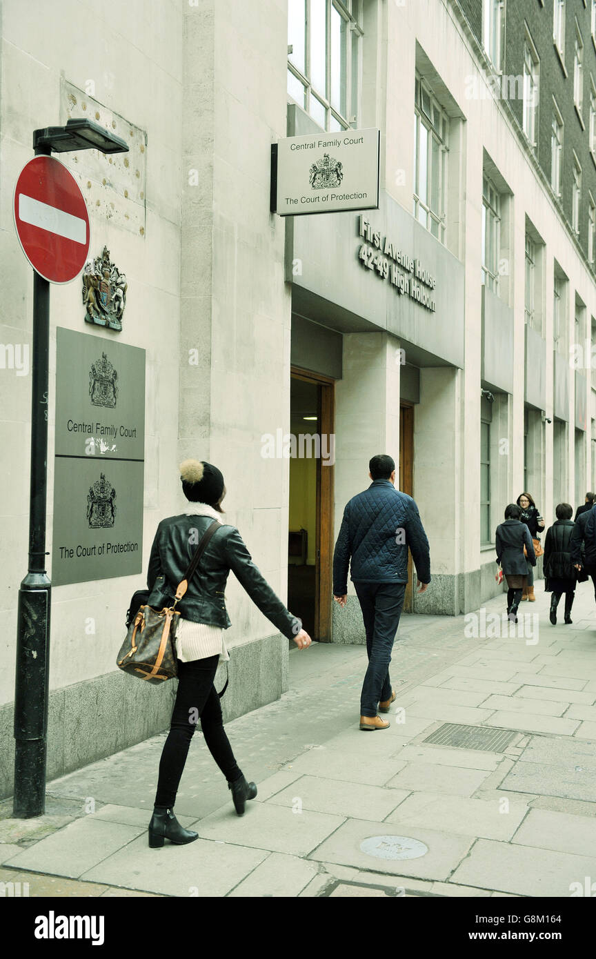The Court of Protection and Central Family Court, in High Holborn ...