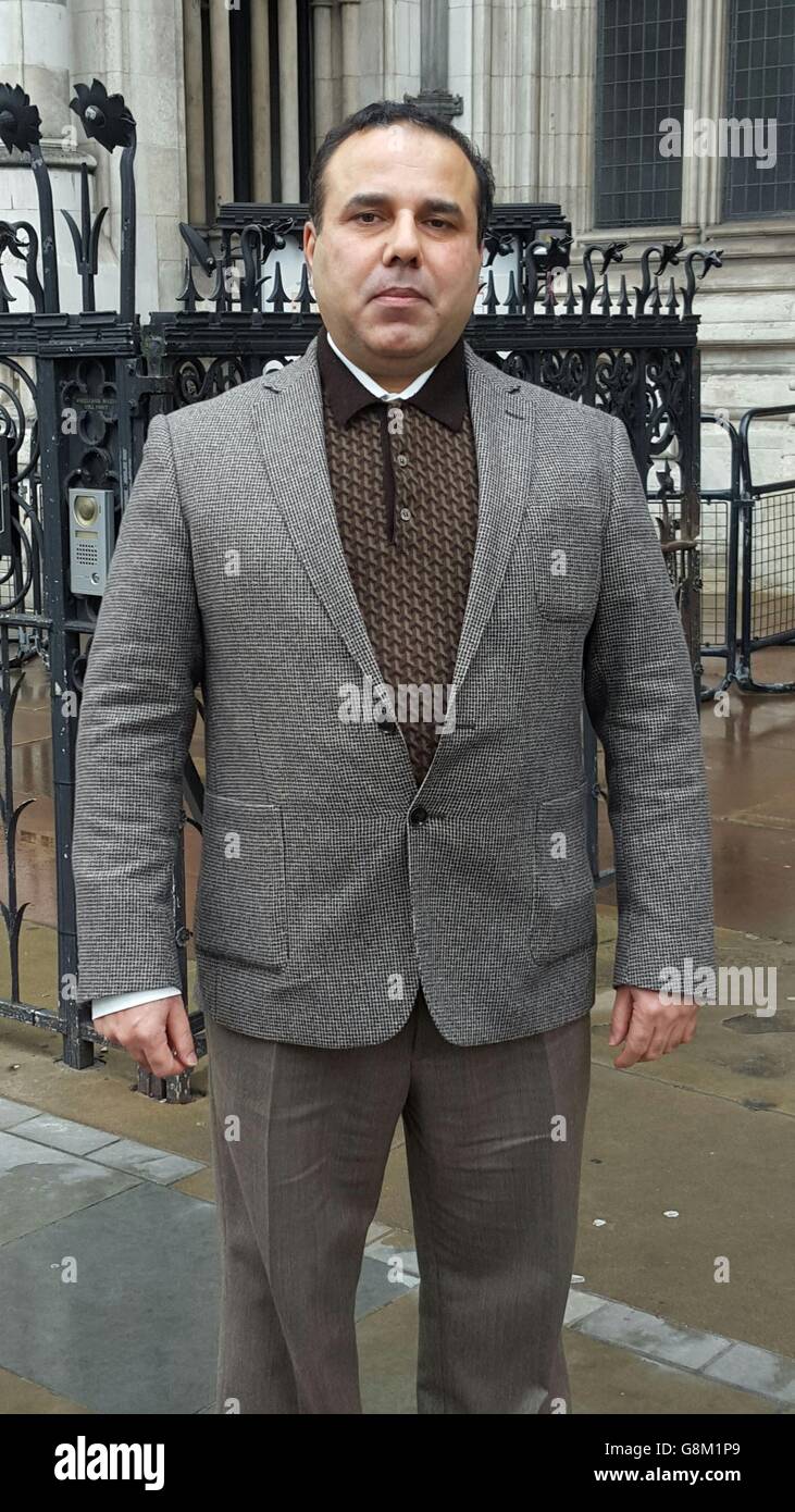 Kamran Malik leagal action Stock Photo - Alamy