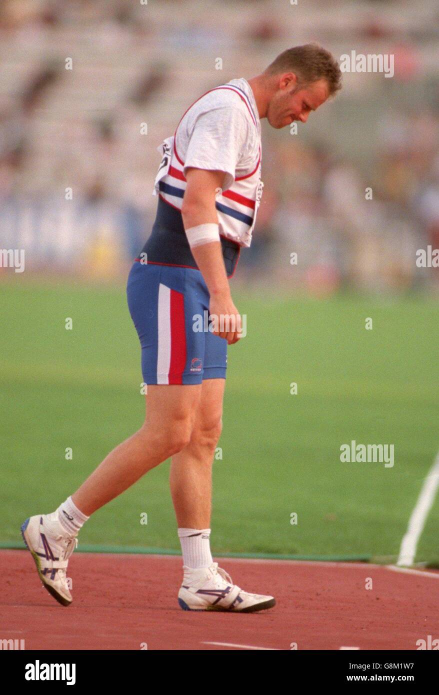 Athletics - Sixth IAAF World Championship - Athens 1997 - Men's Javelin ...