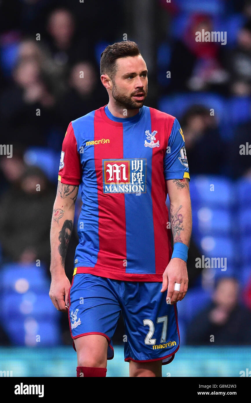 Crystal palaces damien delaney during the emirates fa cup hi-res stock ...