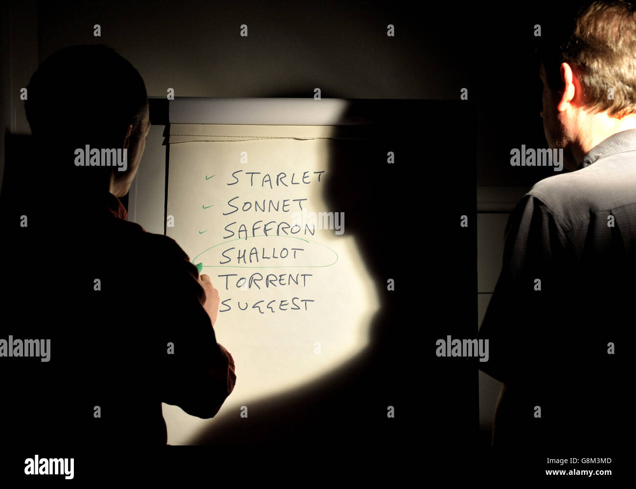 The two GCHQ cryptographers who set the questions to GCHQ's head ...