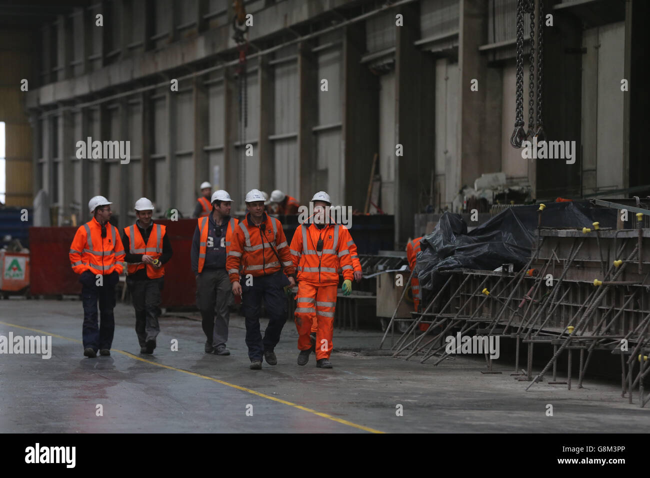 Workers at Shay Murtagh Precast - a family-owned, Irish manufacturing ...