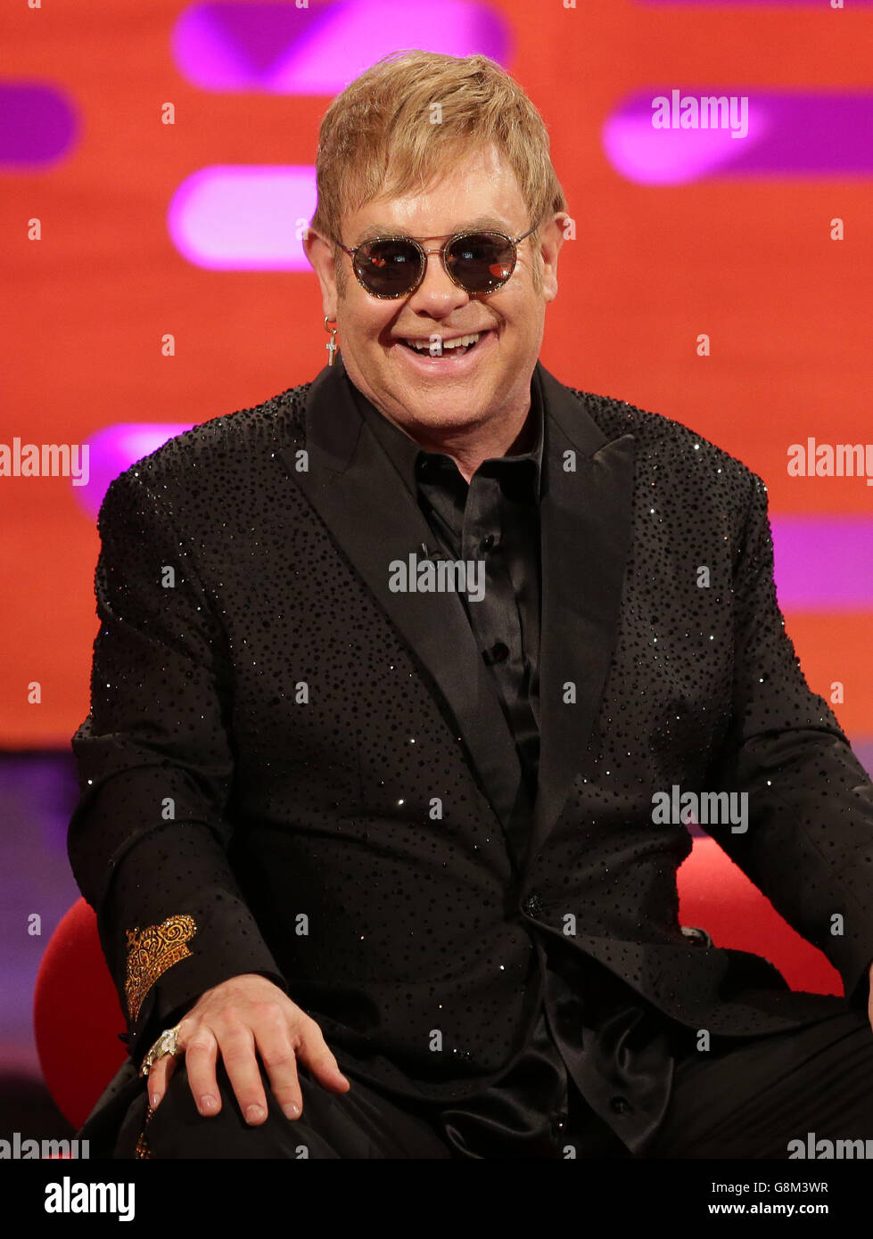 Graham norton show elton hi-res stock photography and images - Alamy