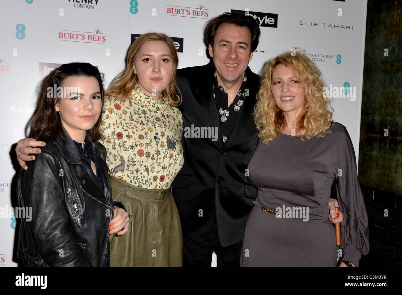 Jonathan Ross with wife Jane Golman (right), daughter Honey Kinney Ross ...