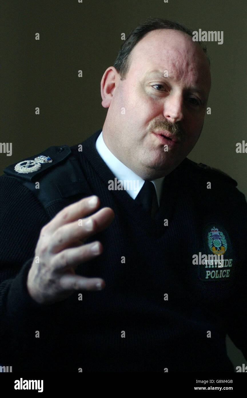 Chief Constable John Vine of Auchterarder Police Stock Photo - Alamy