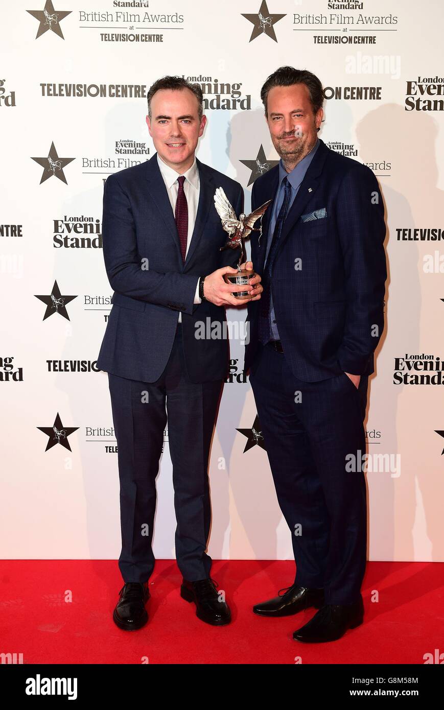 Director John Crowley (left) wins the Best Film award for Brooklyn ...