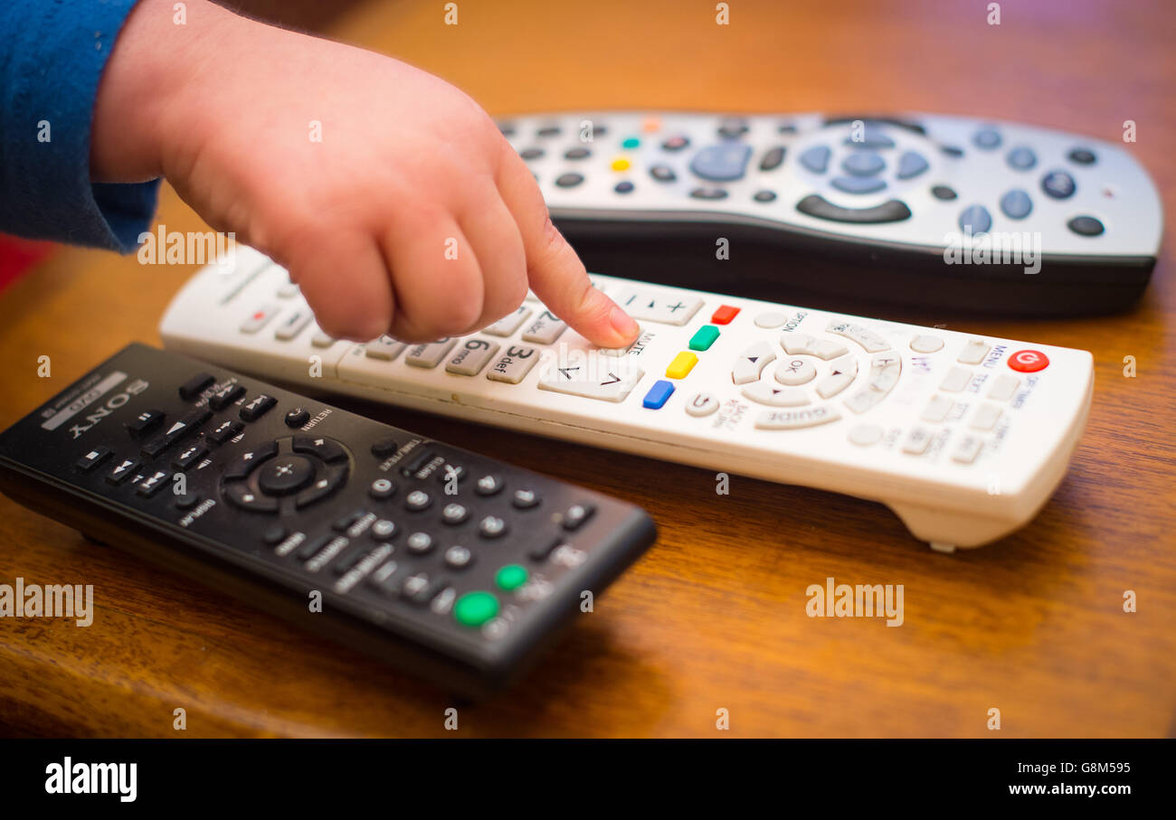 TV remote stock Stock Photo - Alamy