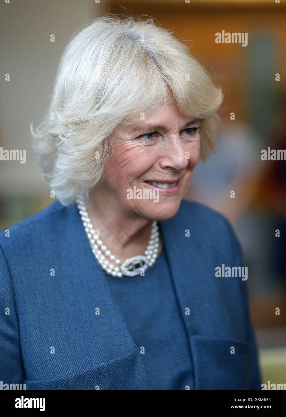 Royal visit to Royal Trinity Hospice Stock Photo - Alamy