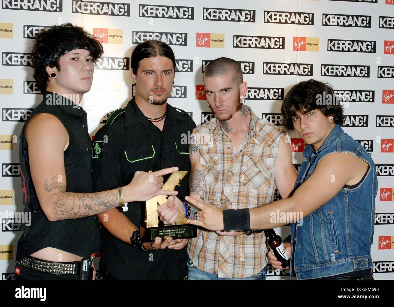 Kerrang awards 2005 the brewery hi-res stock photography and images - Alamy