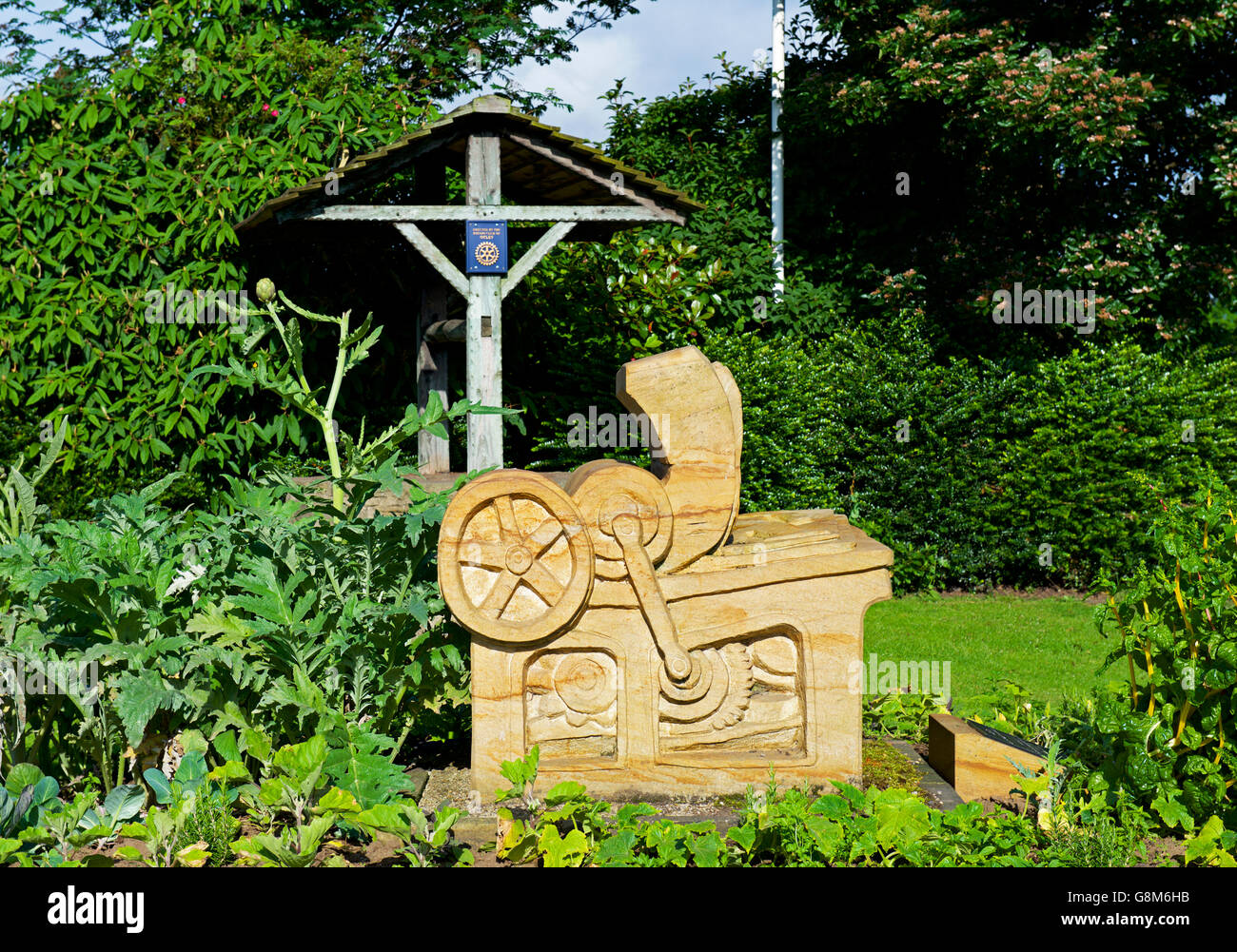 Artwork - Wharfedale Press, by Shane Green - in Wharfe Meadows Park ...