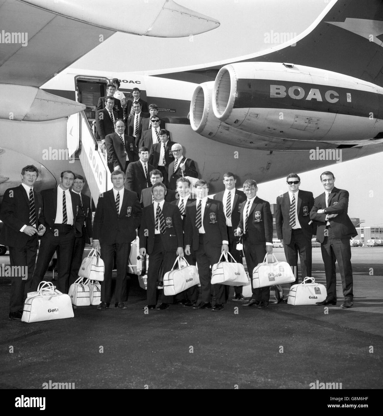 Sport rugby league luggage hi-res stock photography and images - Alamy