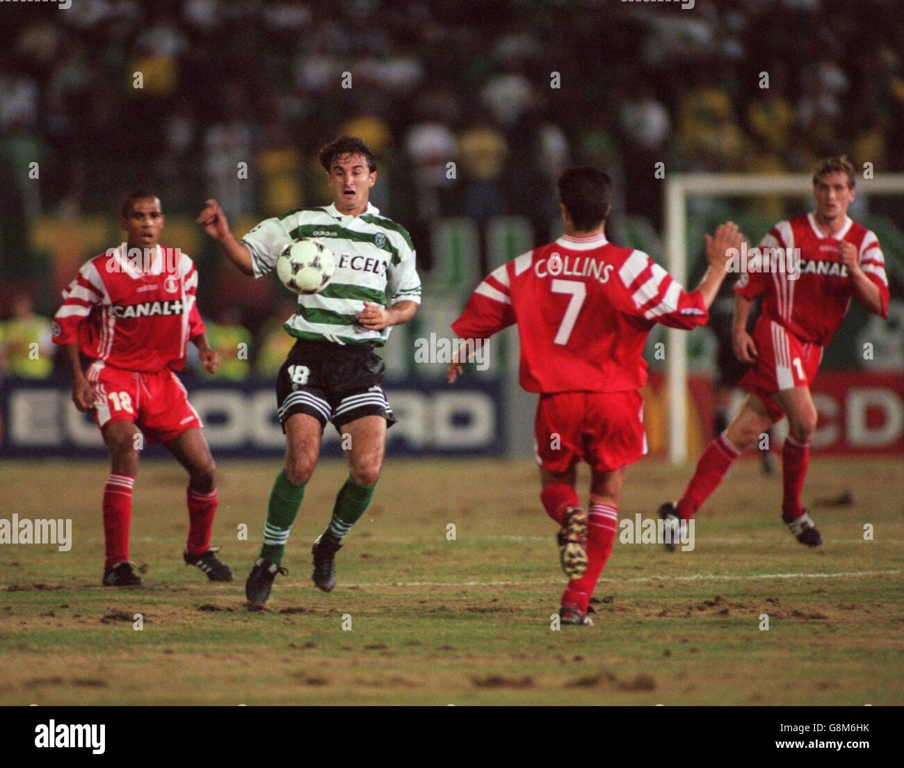 Soccer - UEFA Champions League - Sporting Lisbon v AS Monaco Stock ...