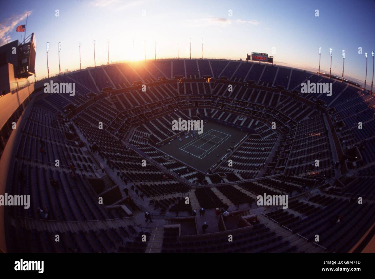 Flushing meadow stadium hi-res stock photography and images - Alamy