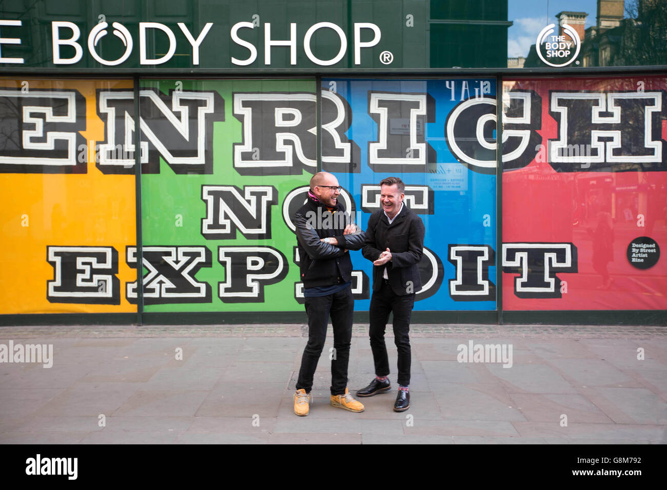 Body shop anniversary hi-res stock photography and images - Alamy