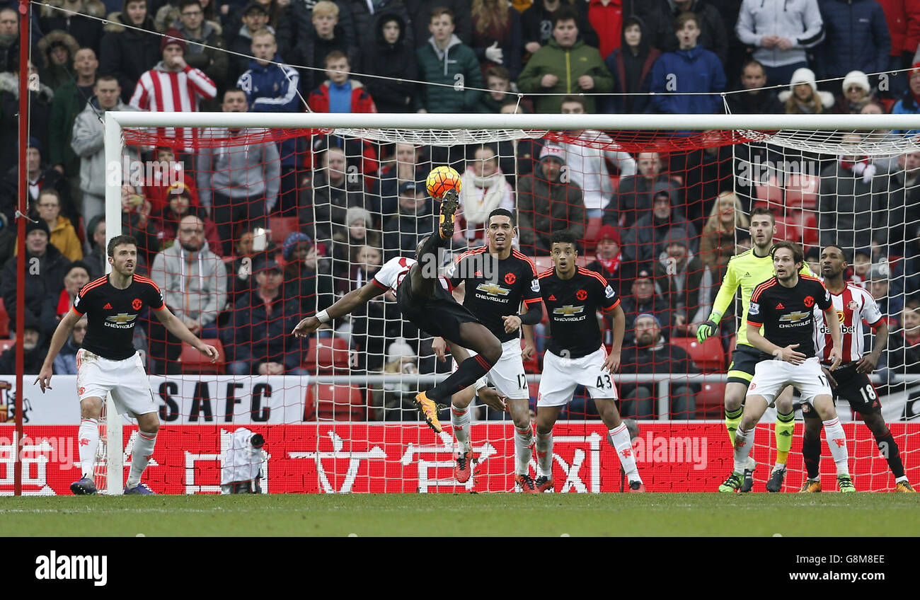 Attempts an overhead kick hi-res stock photography and images - Alamy