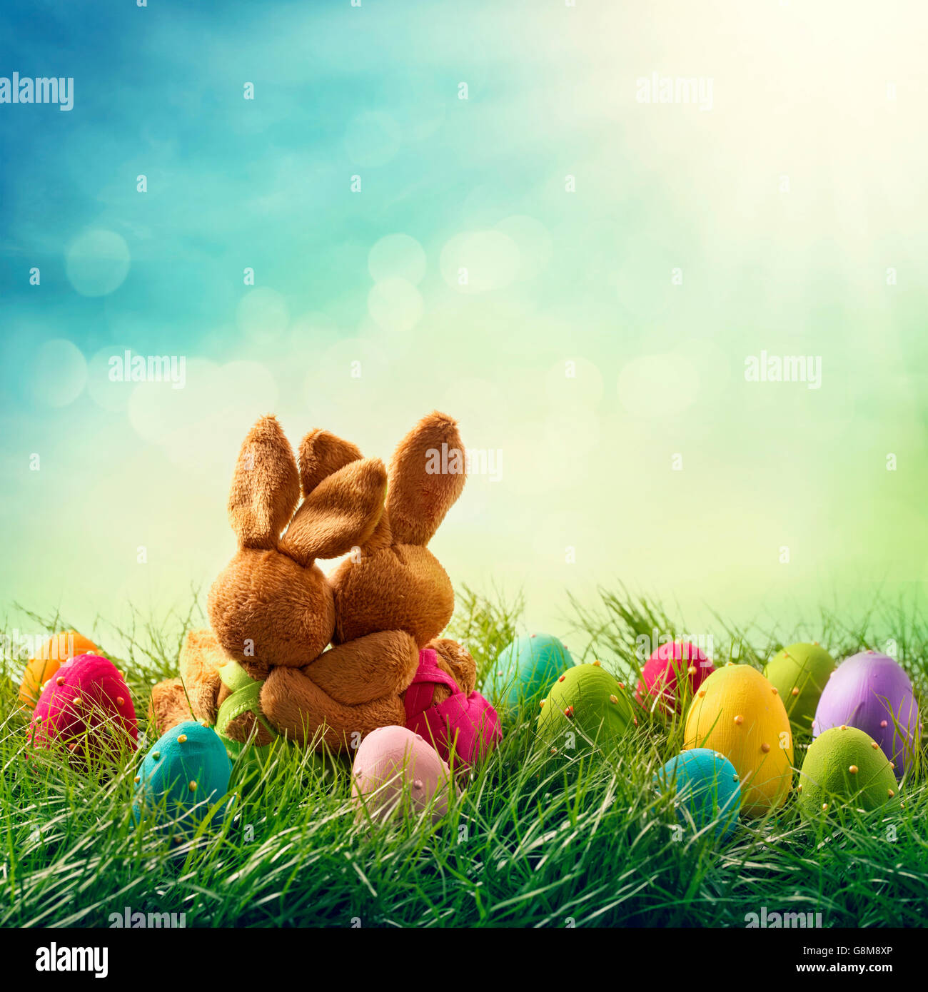 Easter rabbits hi-res stock photography and images - Alamy