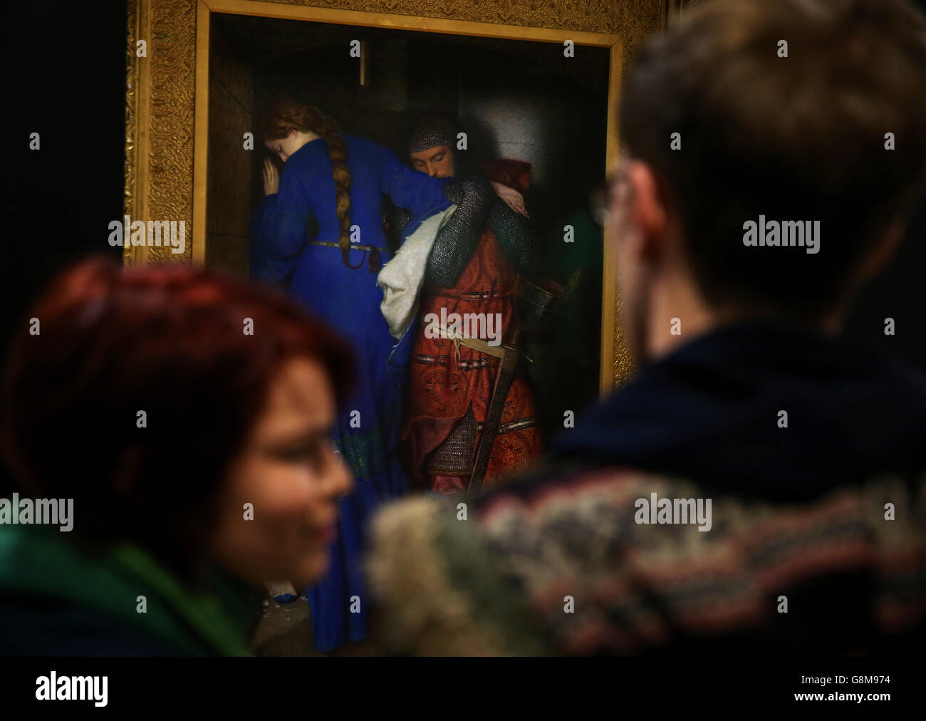 Meeting on the turret stairs hi-res stock photography and images - Alamy