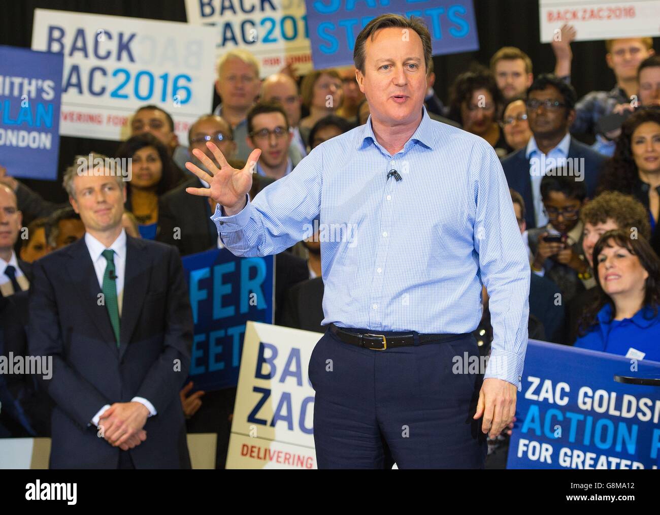 Zac Goldsmith London Mayor Campaign Stock Photo - Alamy