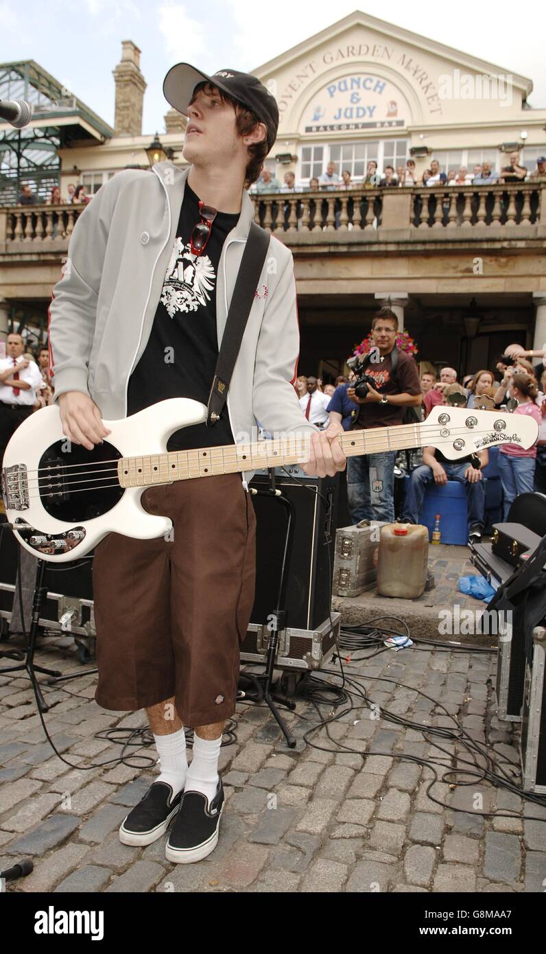 McFly - Teenage Cancer Trust gig - West Piazza Square - Covent Garden ...