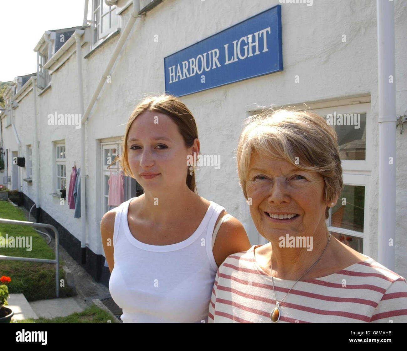 Sarah Hancock (left) and Trixie Webster outside Harbour Light in ...