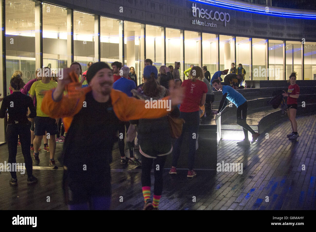 Project Awesome exercise session Stock Photo - Alamy