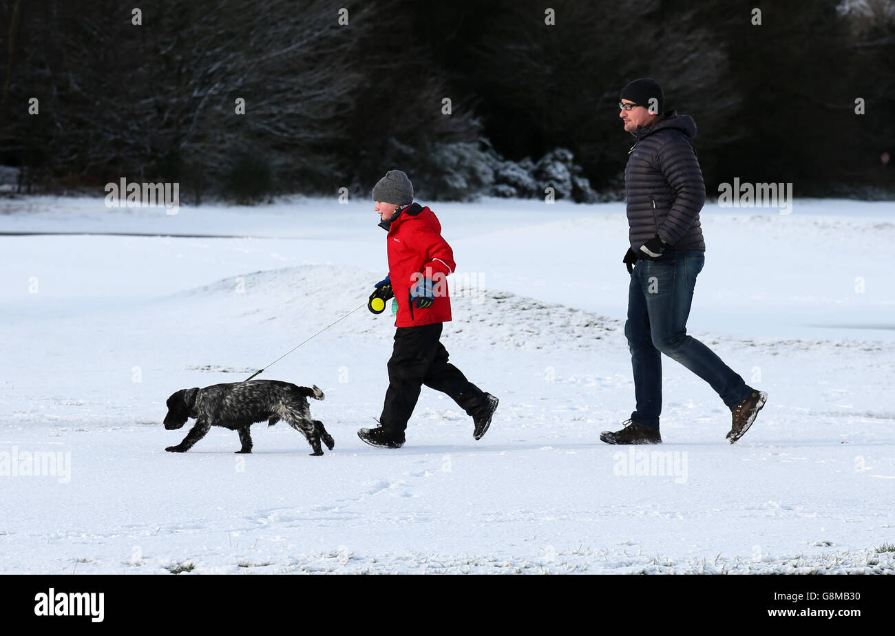 Falkirk in the winter snow hi-res stock photography and images - Alamy