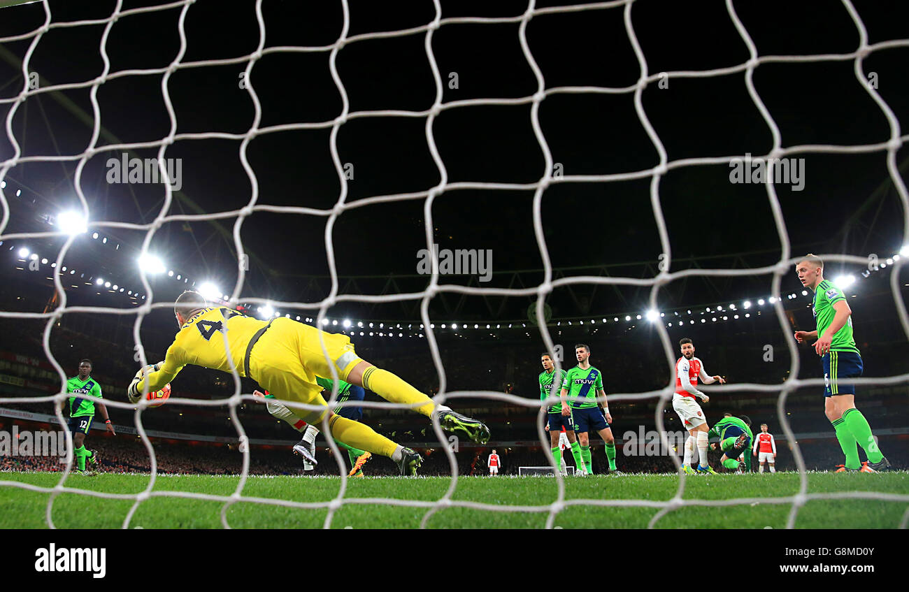 Goal save premier league hi-res stock photography and images - Alamy