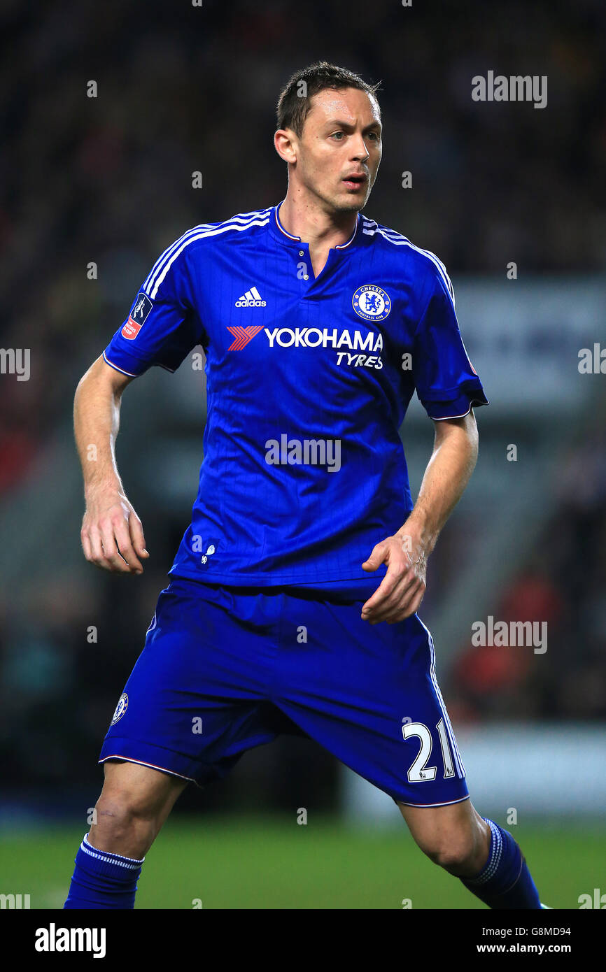 Milton dons chelsea emirates fa cup fourth round stadium hi-res stock ...