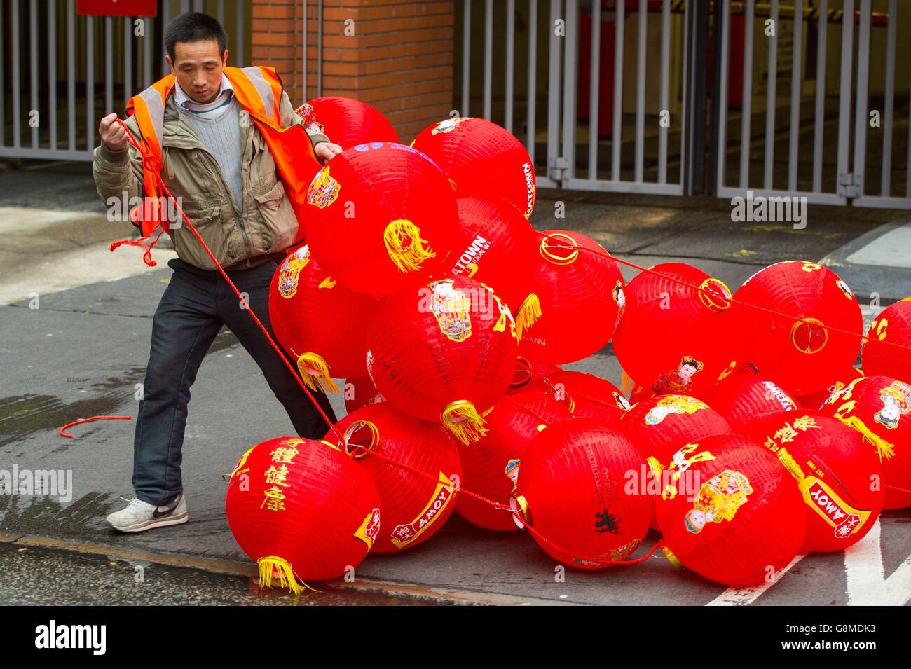 Chinese New Year Preparations Stock Photo - Alamy Chinese New Year Preparations Stock Photo - Alamy