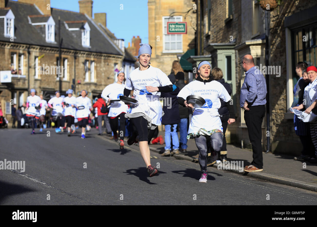 Pancake race winner hi-res stock photography and images - Alamy