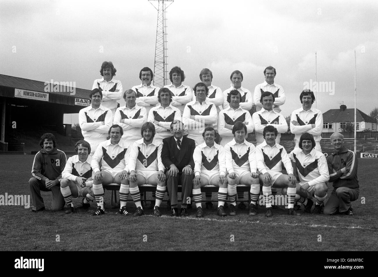 Full length rugby league Black and White Stock Photos & Images - Alamy