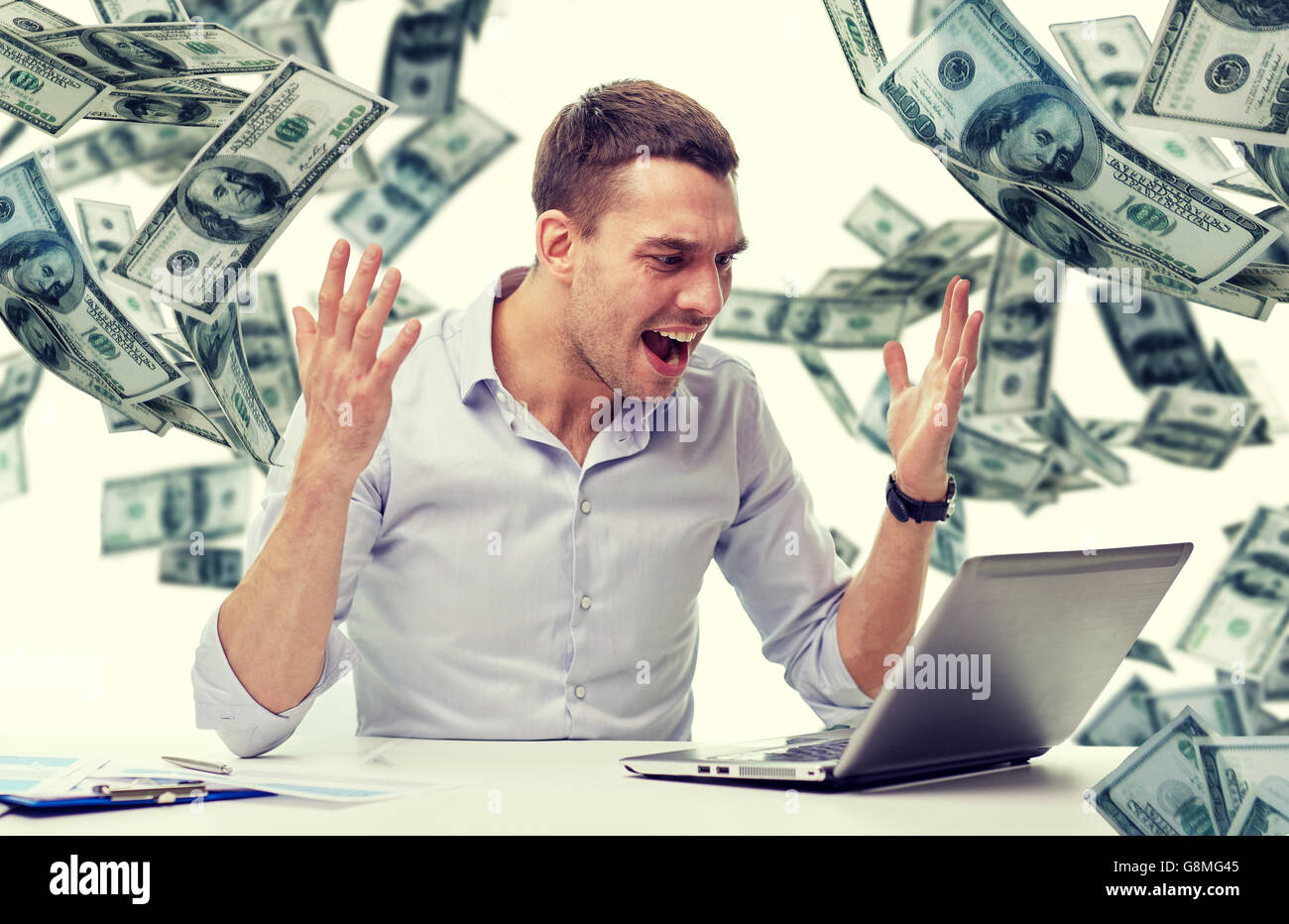 Angry banking hi-res stock photography and images - Alamy