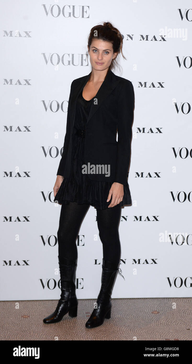 Vogue100: A Century of Style Exhibition - London Stock Photo - Alamy