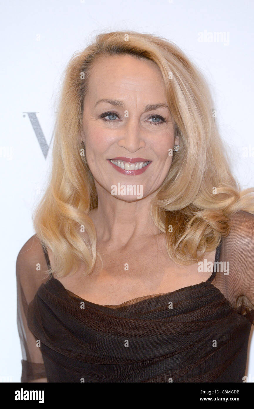 Jerry Hall attends the opening night of the Vogue100: A Century of ...