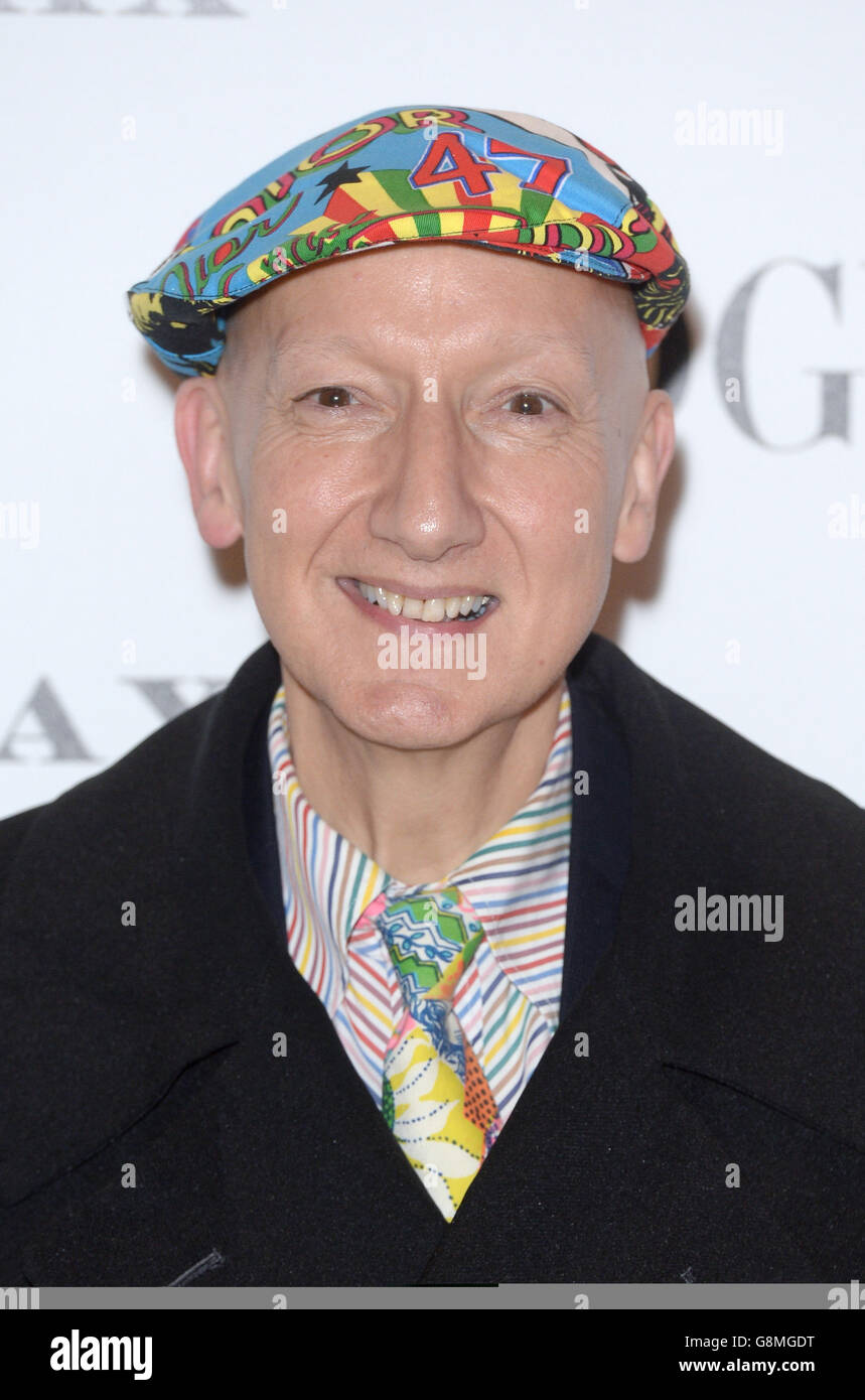 Stephen Jones attends the opening night of the Vogue100: A Century of ...
