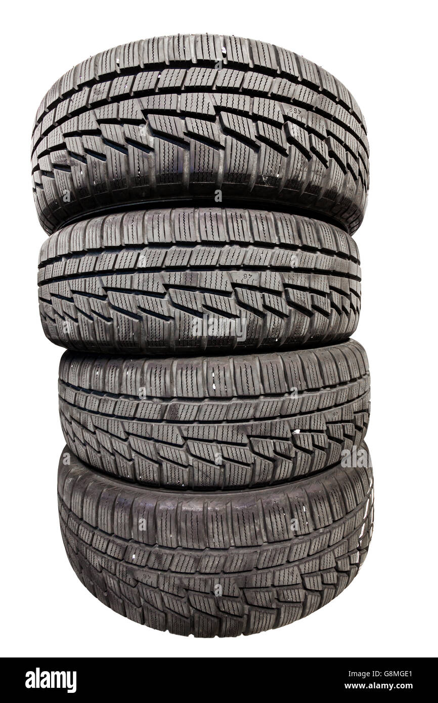 Tires Cut Out Stock Images & Pictures - Alamy