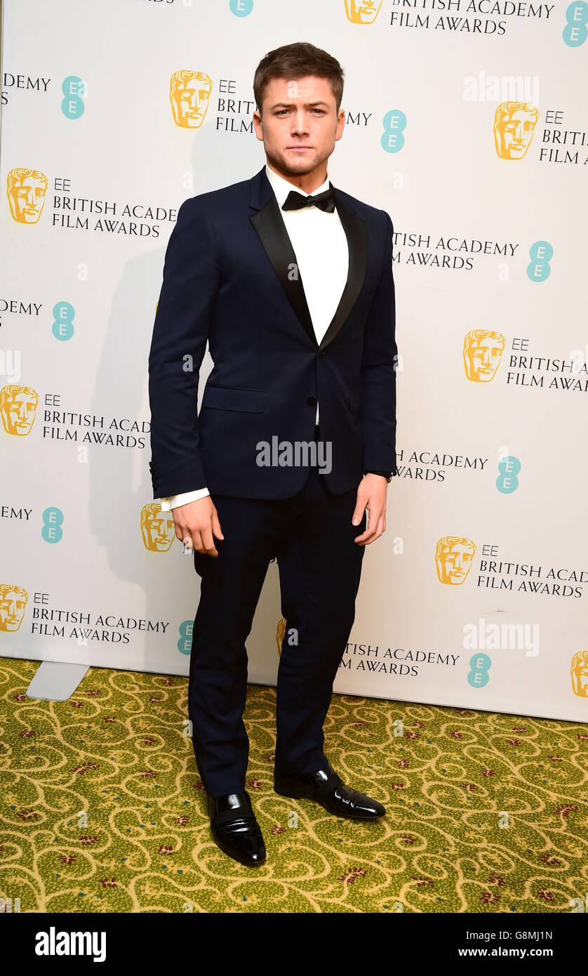 Taron Egerton attends the after show party for the EE British Academy ...
