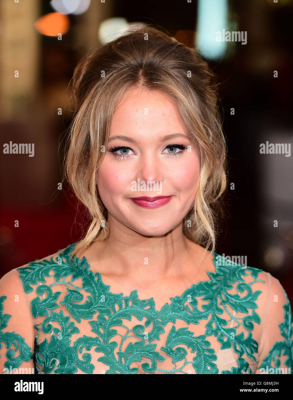 Poppy Jamie attending the EE British Academy Film Awards at the Royal ...