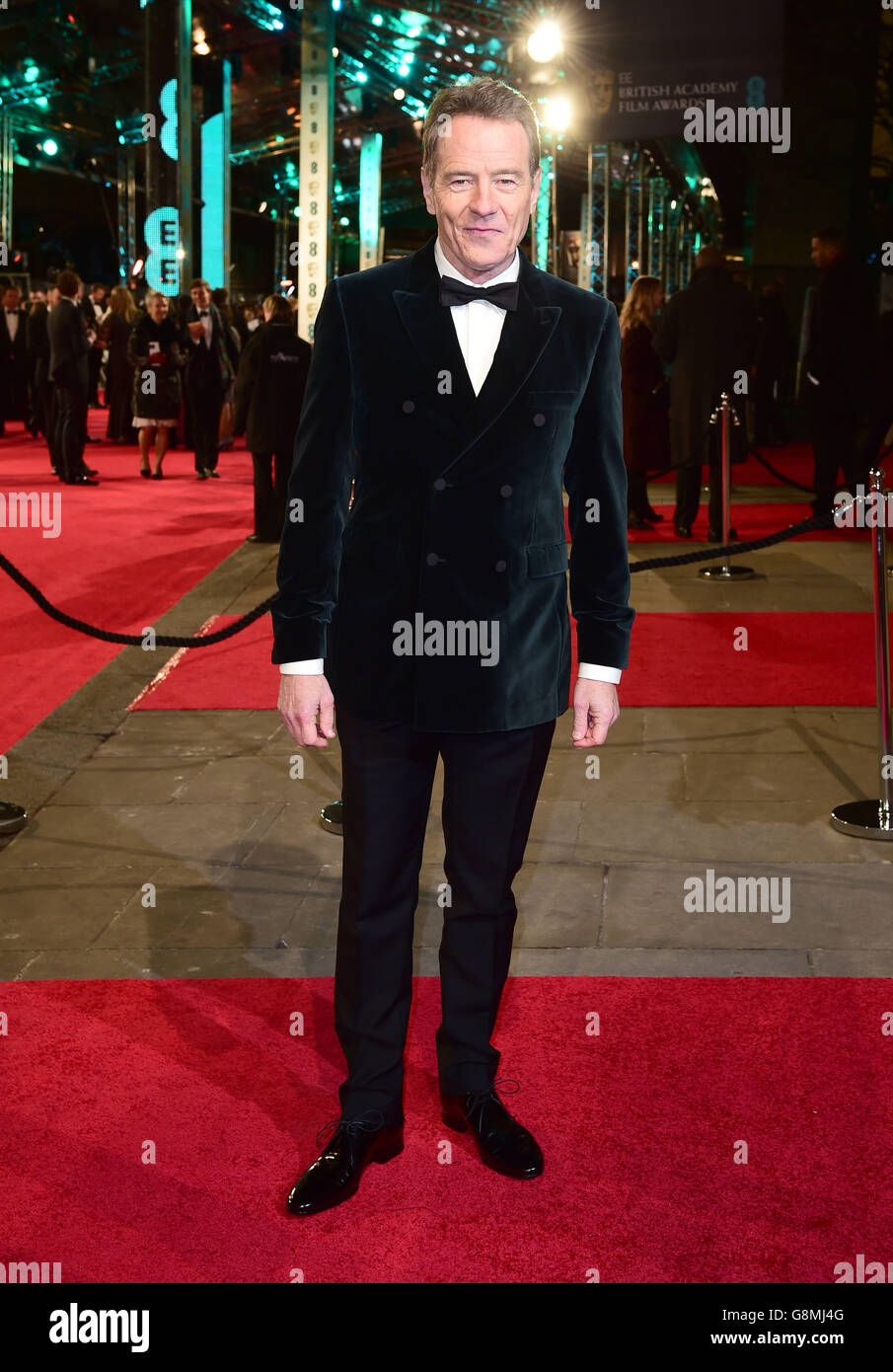 Bryan Cranston attending the EE British Academy Film Awards at the ... Bryan Cranston attending the EE British Academy Film Awards at the ...