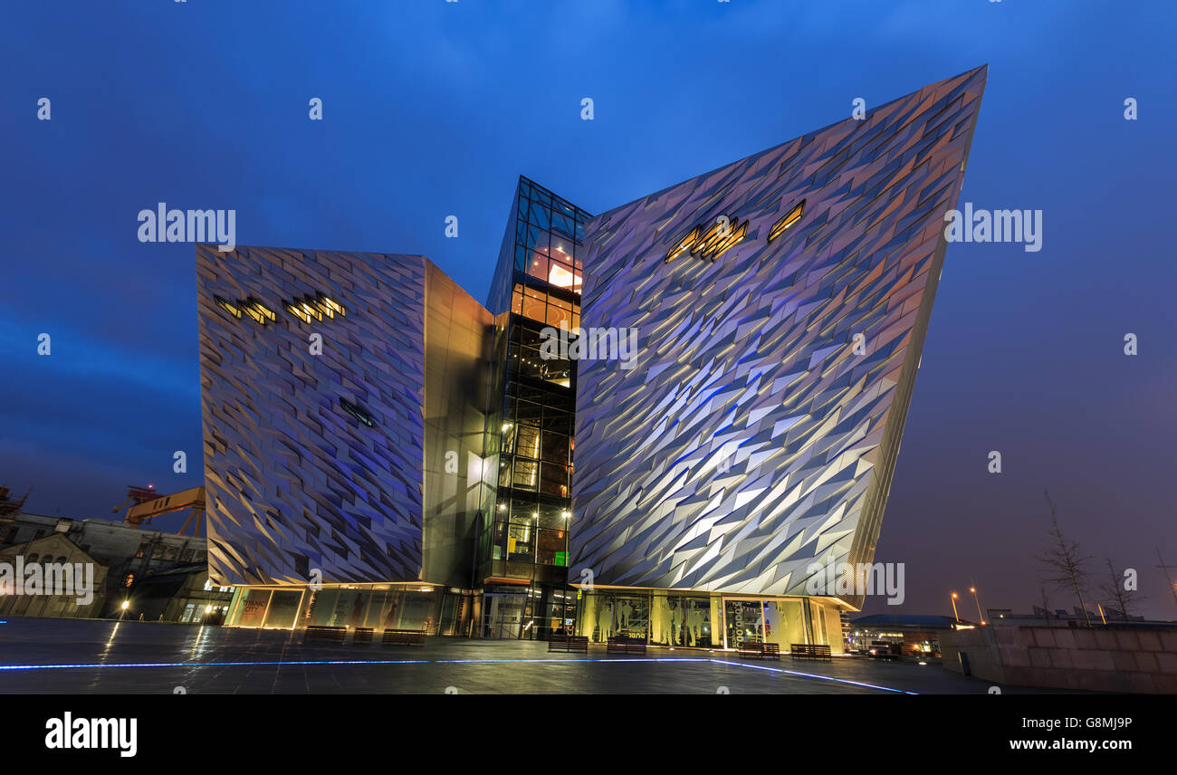 The Titanic Museum - Belfast Stock Photo - Alamy