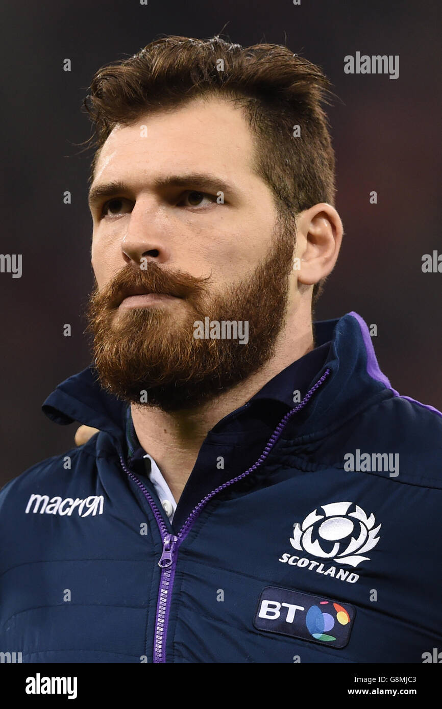 Rugby wales v scotland hi-res stock photography and images - Alamy