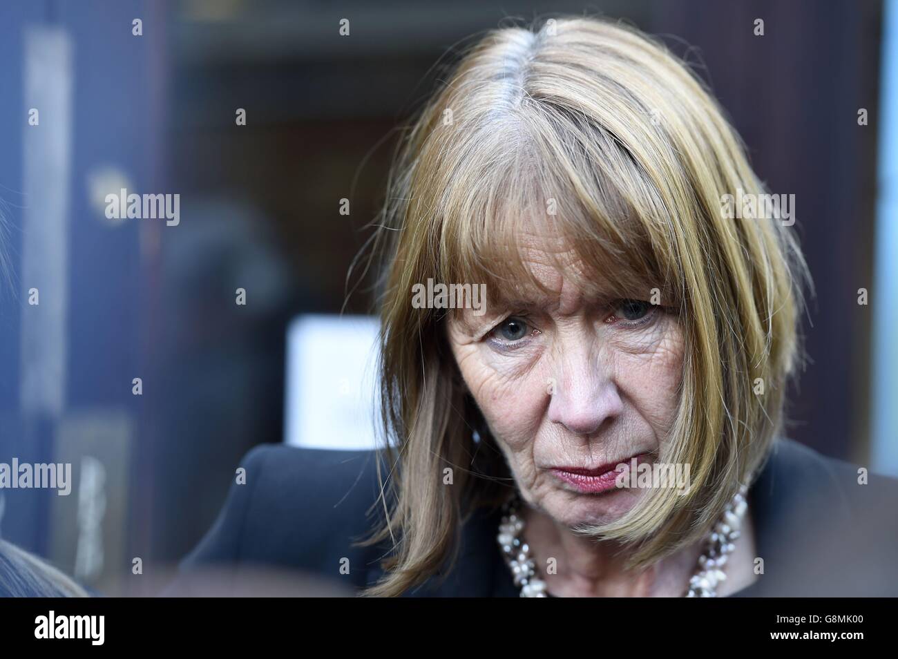 Lisa Day's mother Doreen Proud at St Pancras Coroners court, London for ...