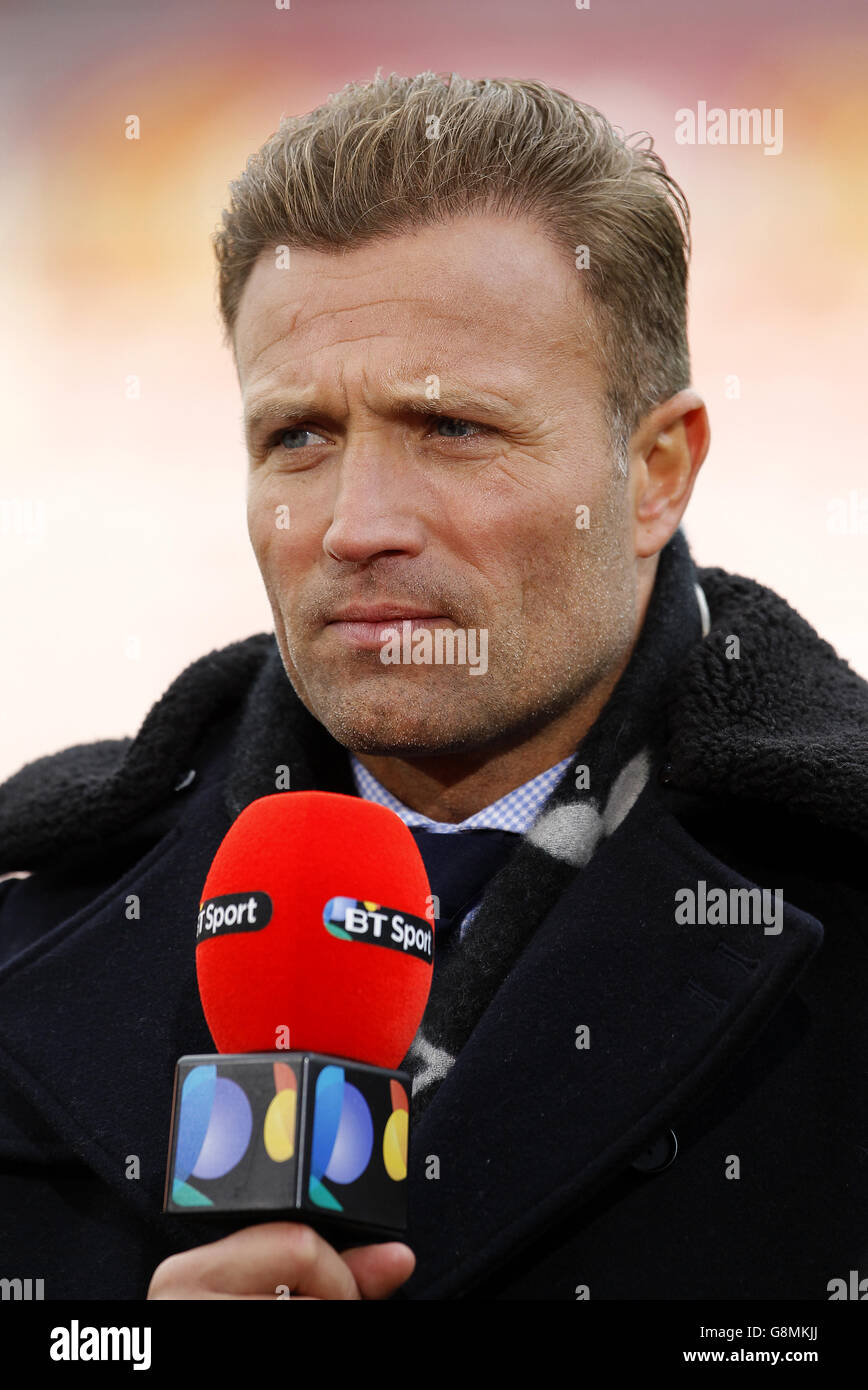 Bt sport television pundit hi-res stock photography and images - Alamy