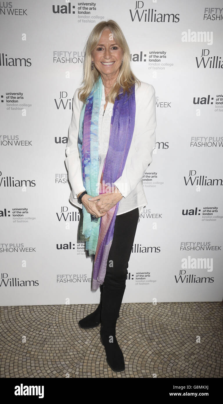 Fifty Plus Fashion Week - London Stock Photo - Alamy
